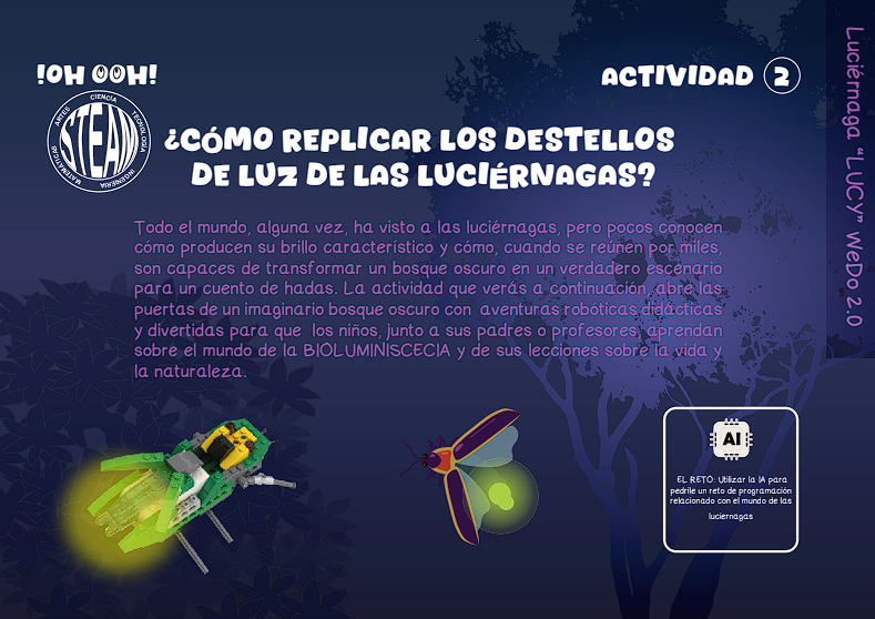 Actividad robótica 2 – Programar código de luces con LUCY | Robótica ...